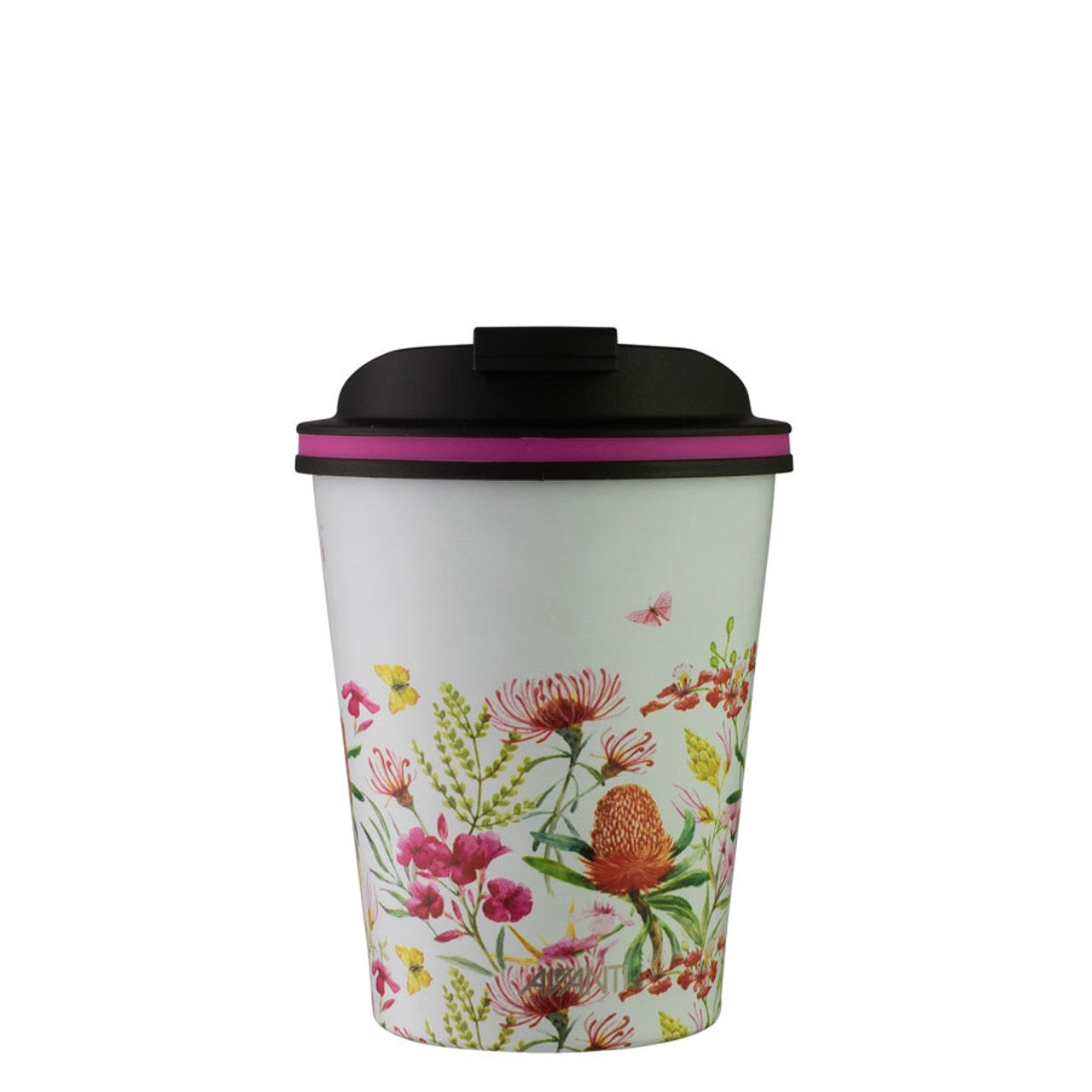 GOCUP Double Wall Insulated Cup - Australian Natives White - 236ml ...