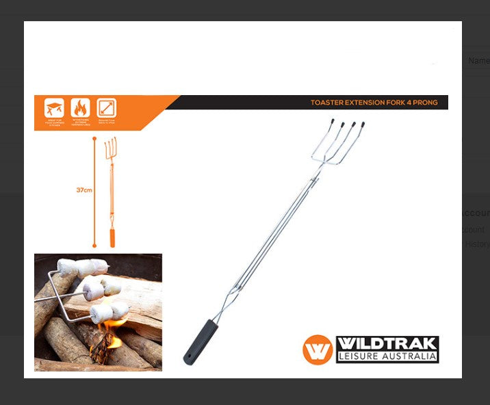 Toaster Extension Fork 4 Prong – Payless Lifestyle