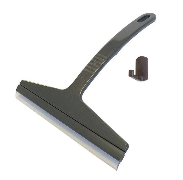 Raven Squeegee Bathroom with Hook Metallic Grey – Payless Lifestyle