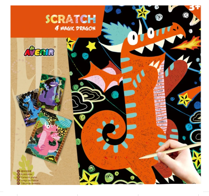 Scratch Art Magic Dragons – Payless Lifestyle