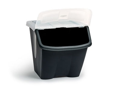 Taurus 38 Litre Shutter Bin – Black – Payless Lifestyle