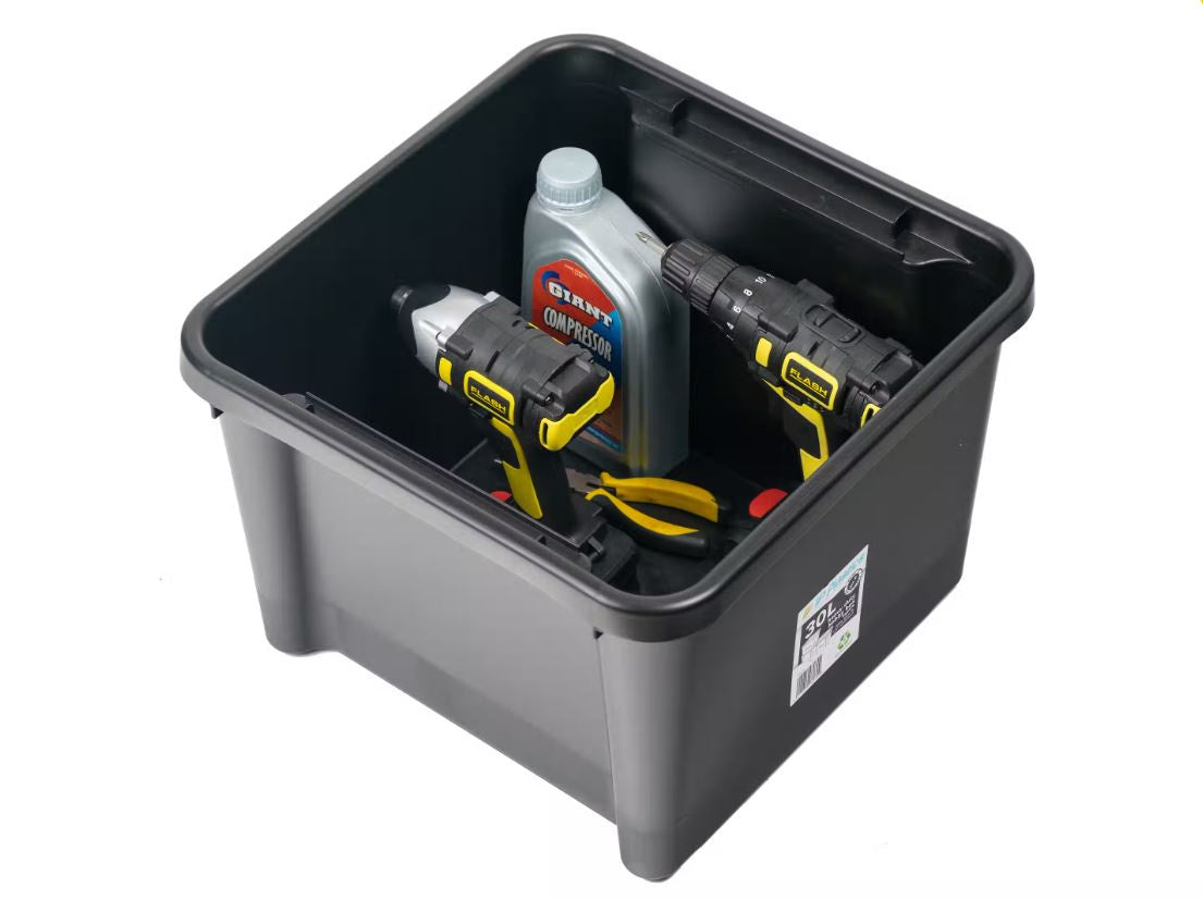 Hobby Box, Square, Stack & Nest, 30 Lit Black – Payless Lifestyle