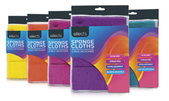 Microfibre Sponge 5 Pack – Payless Lifestyle
