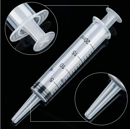 Transparent Syringe, 20ml – Payless Lifestyle