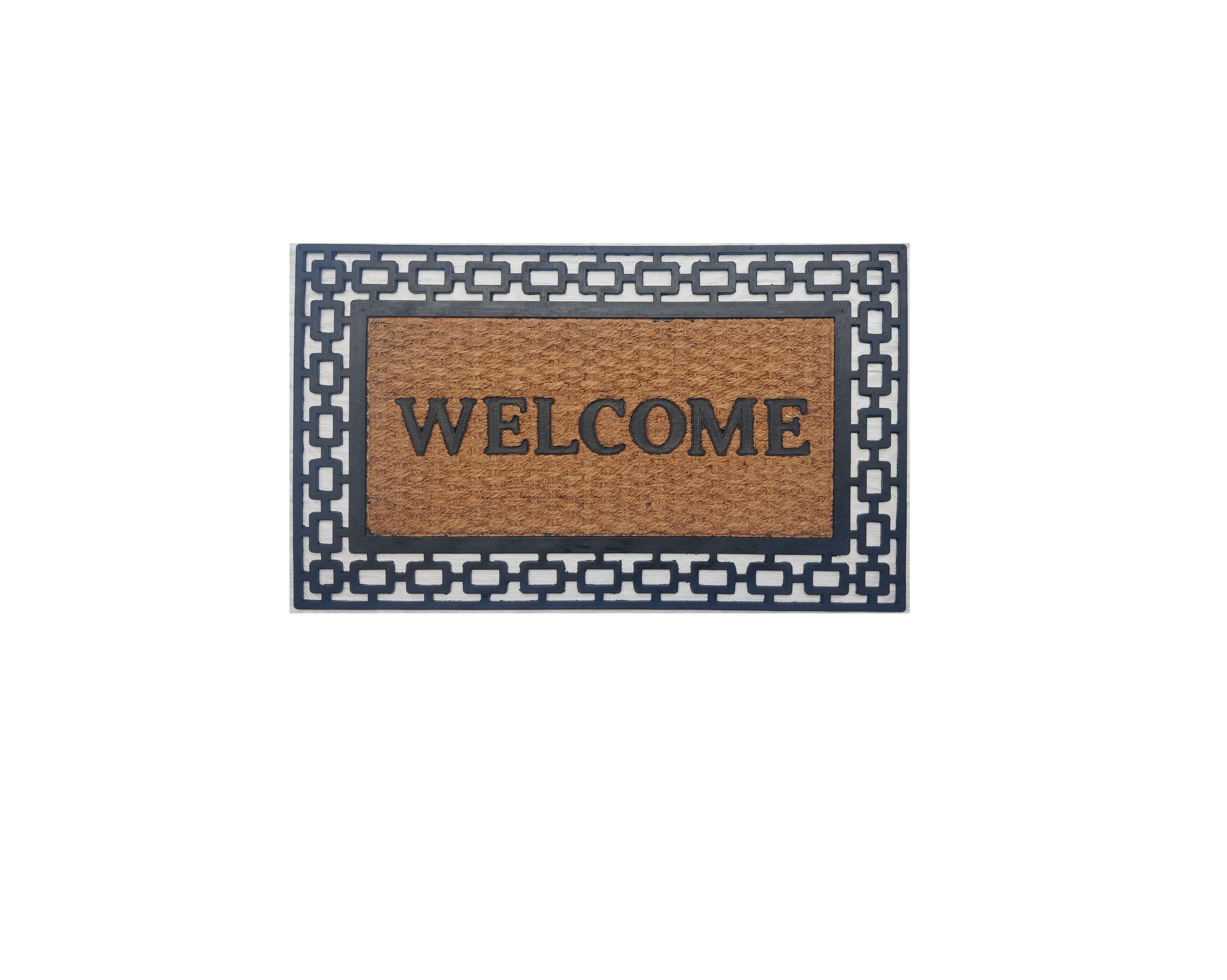 Rubber Coir Coco Door Mat (450mm x 750mm) – Payless Lifestyle