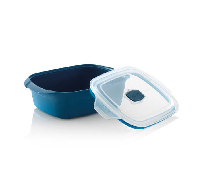 Décor Delish Oblong Food Container – 1L (Blue) – Payless Lifestyle