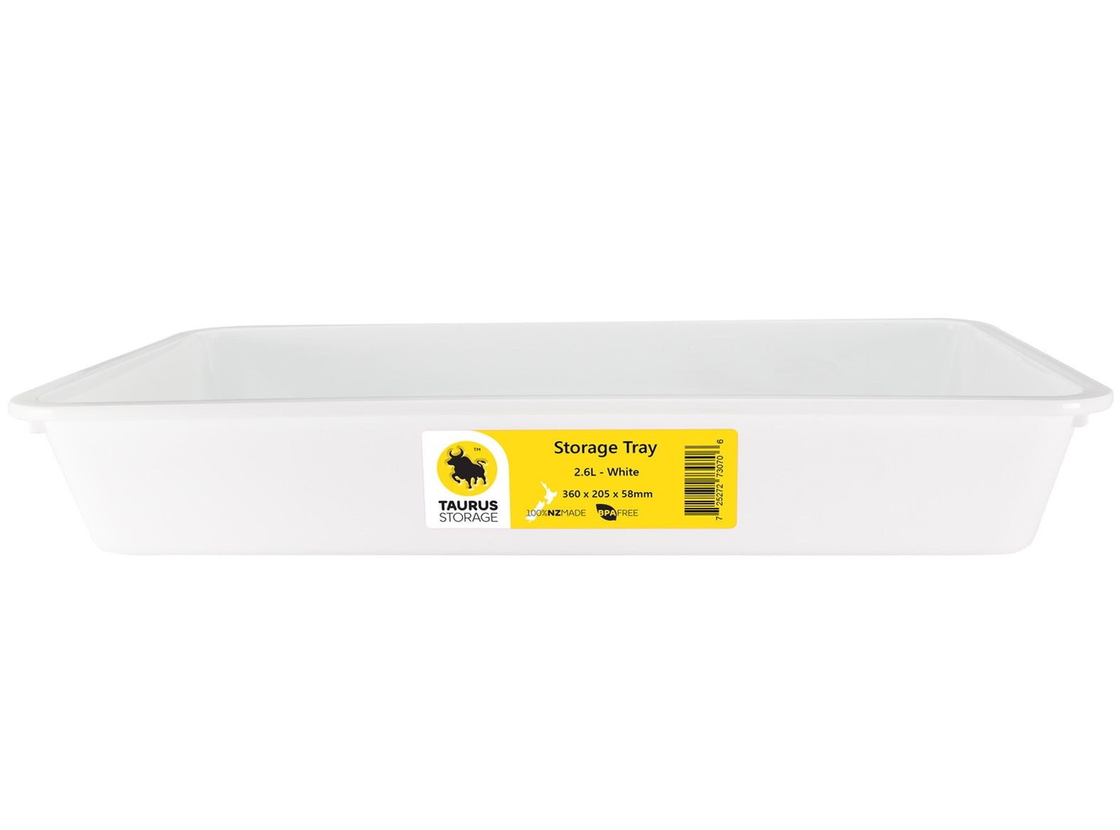 Taurus Stationary Tray - 2.6L White – Payless Lifestyle