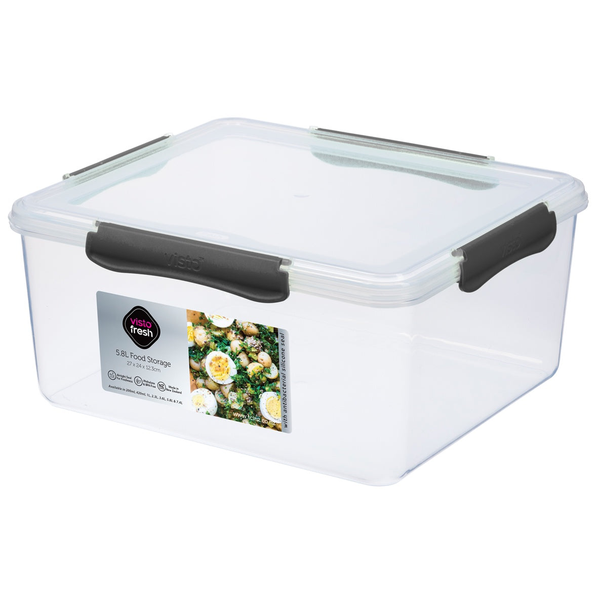 Visto Fresh 5.8L Food Storage Container – Payless Lifestyle